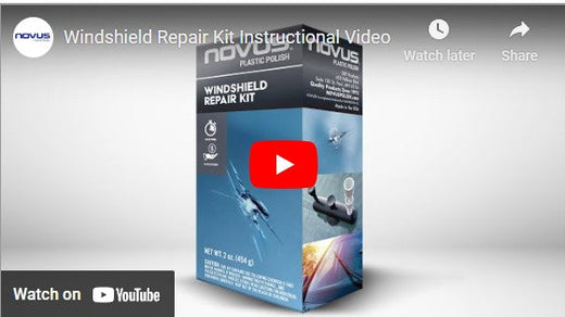 Novus Windshield 15 Min Repair Kit (Instructions) — Bulk55