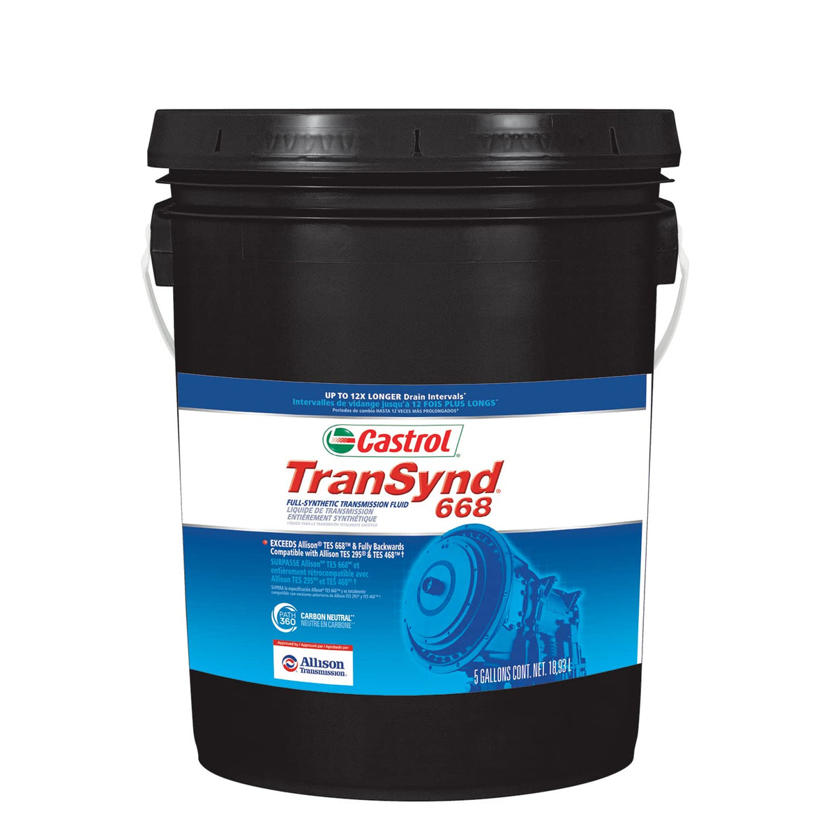 Castrol TranSynd 668 Allison TES Full Synthetic Automatic Transmission ...