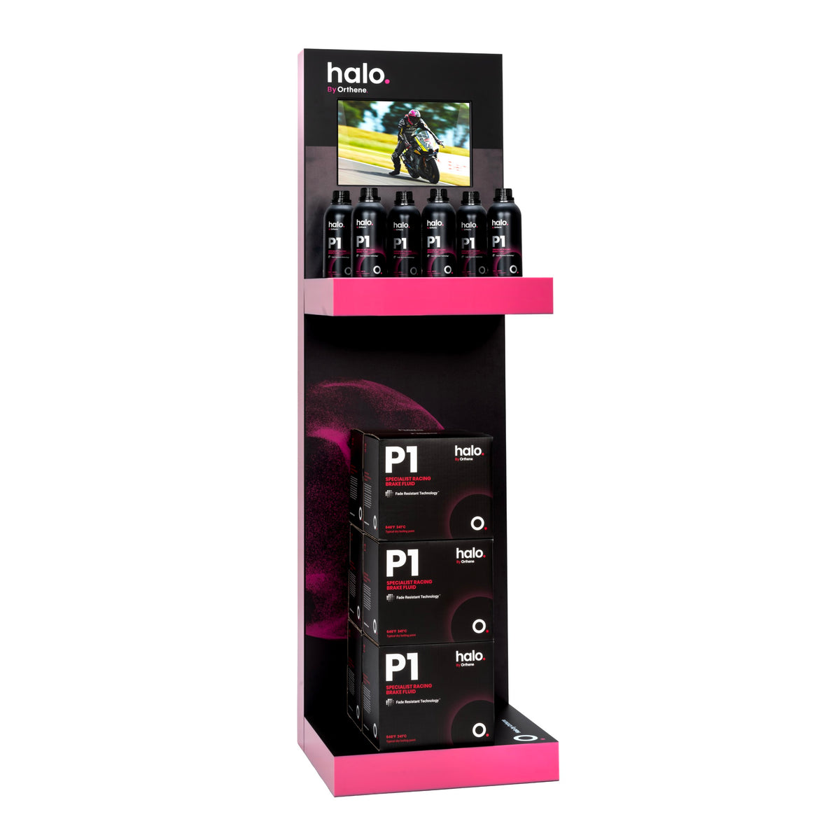 HALO.P1 Display with Integrated LCD Screen 1 Display | Trade Show ...