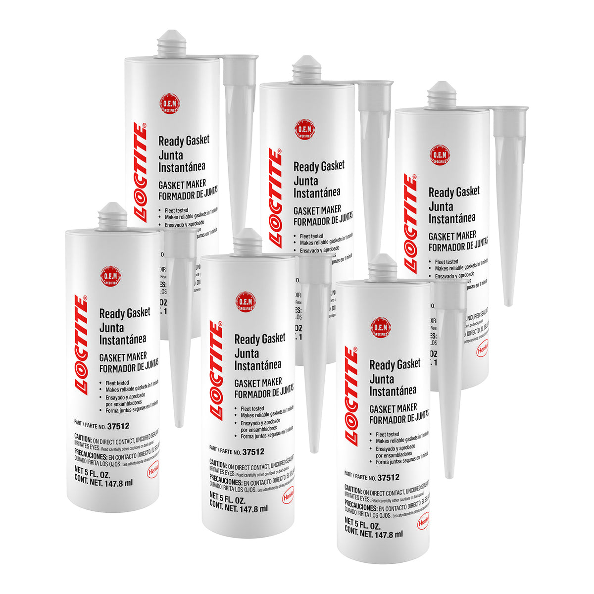 Loctite Ready Gasket - Gasket Maker 5 oz. Can - Case of 6 — Bulk55