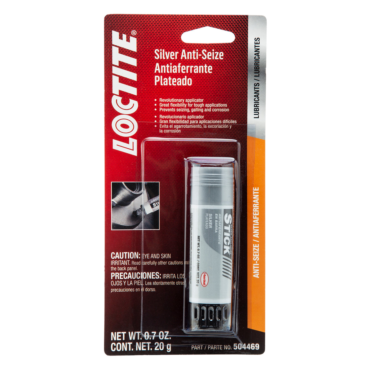 Loctite Silver Anti-Seize Lubricant Stick 0.7 oz. 24 Pieces | Hardware ...