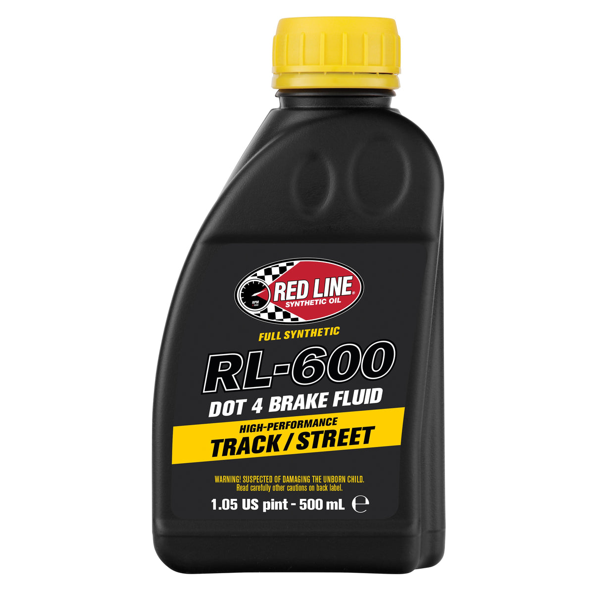 RL-600 Track / Street DOT 4 Brake Fluid 16 oz. (500mL) Bottles 72 ...