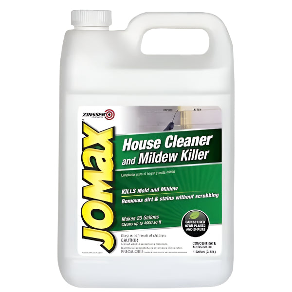 Jomax House Cleaner and Mildew Remover Gallon Jugs 8 Jugs | Roof ...