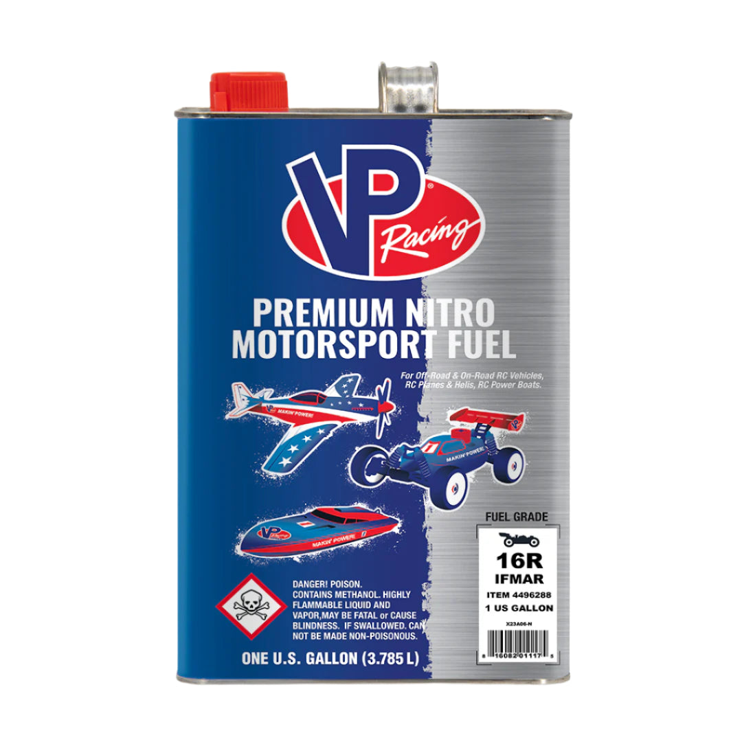 VP Racing 16R IFMAR Blend RC Car Nitro Fuel Premixed Gallon 6 Cans | Fuel | Wholesale ...