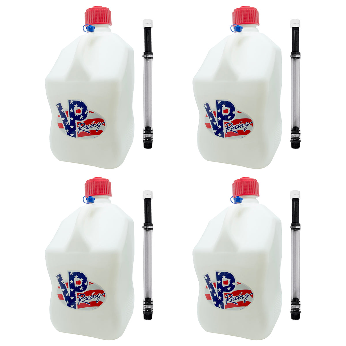VP Racing Fuel Jug Patriotic with Deluxe Hoses and Hose Bender ...